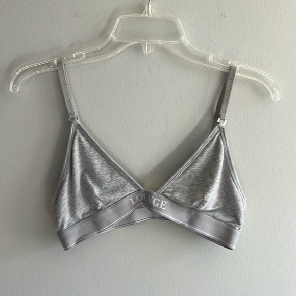 Lounge | Intimates & Sleepwear | Lounge Gray Logo Minimal Triangle ...